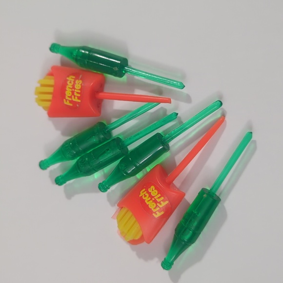 Vintage | Party Supplies | 52 Sprite And French Fries Vintage Cupcake ...